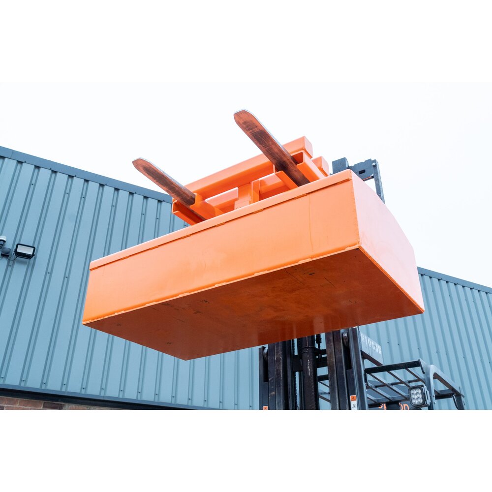 Fork Mounted Skip Compactor | Lifting Gear & Safety