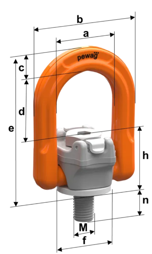 Lifting Point Pewag PLOW | Lifting Gear & Safety